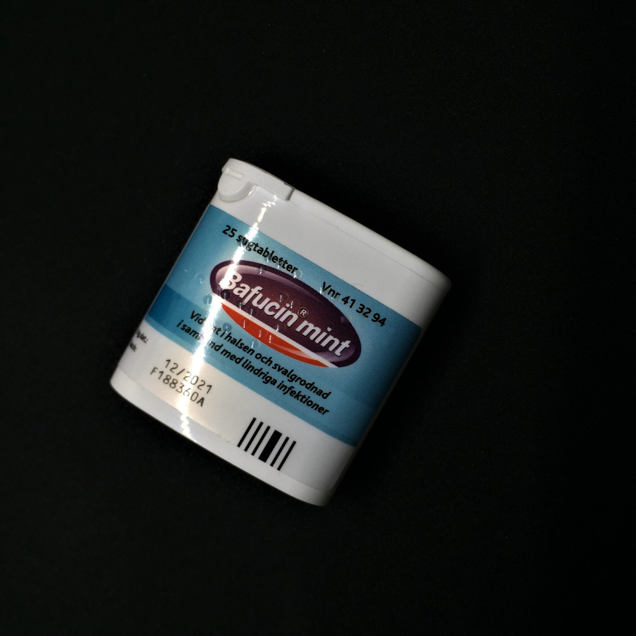 Bafucin Mint sugtablett 25 st - Handla tryggt online på APOTEK.NU