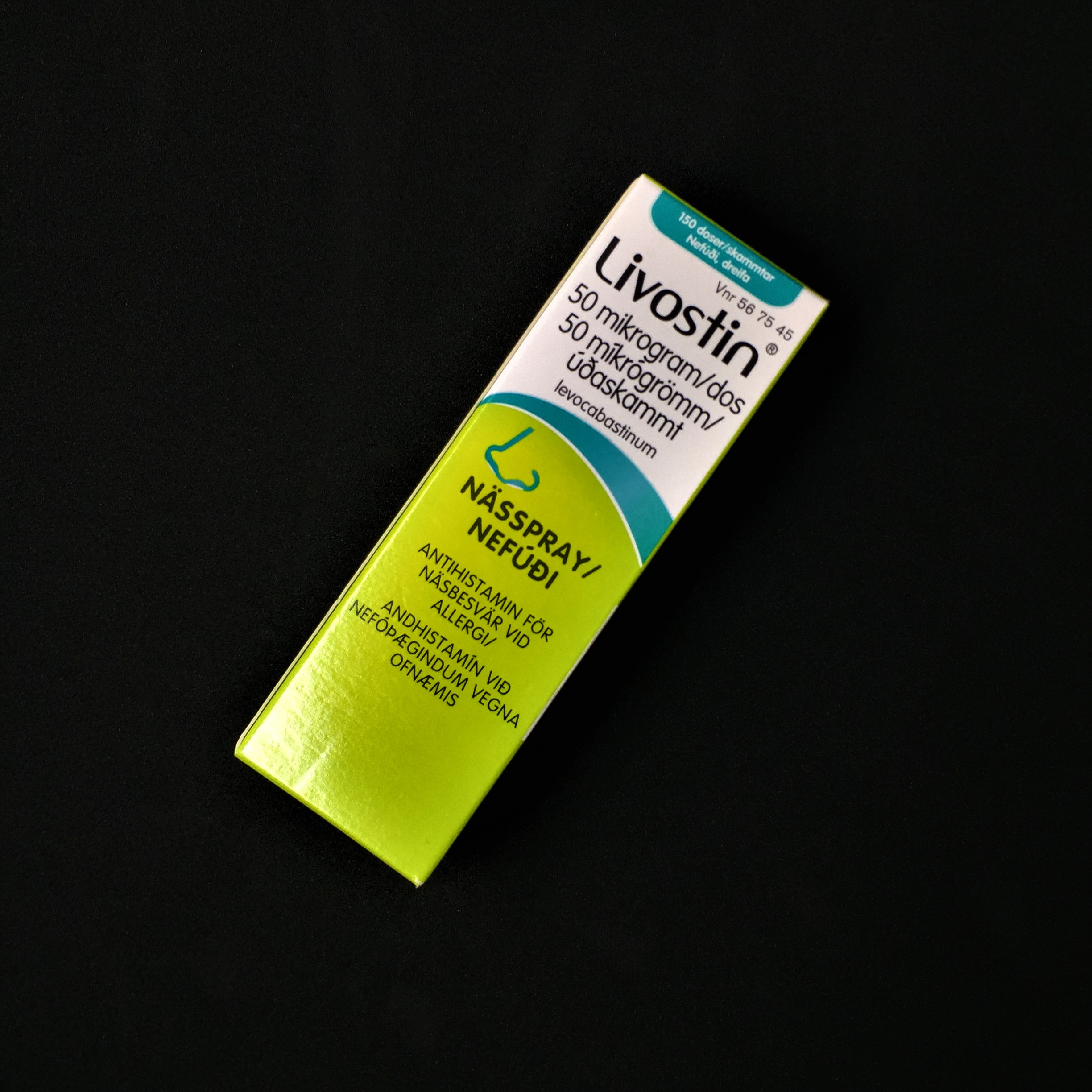 Livostin N sspray 50 Mikrogram dos 150 Doser APOTEK NU